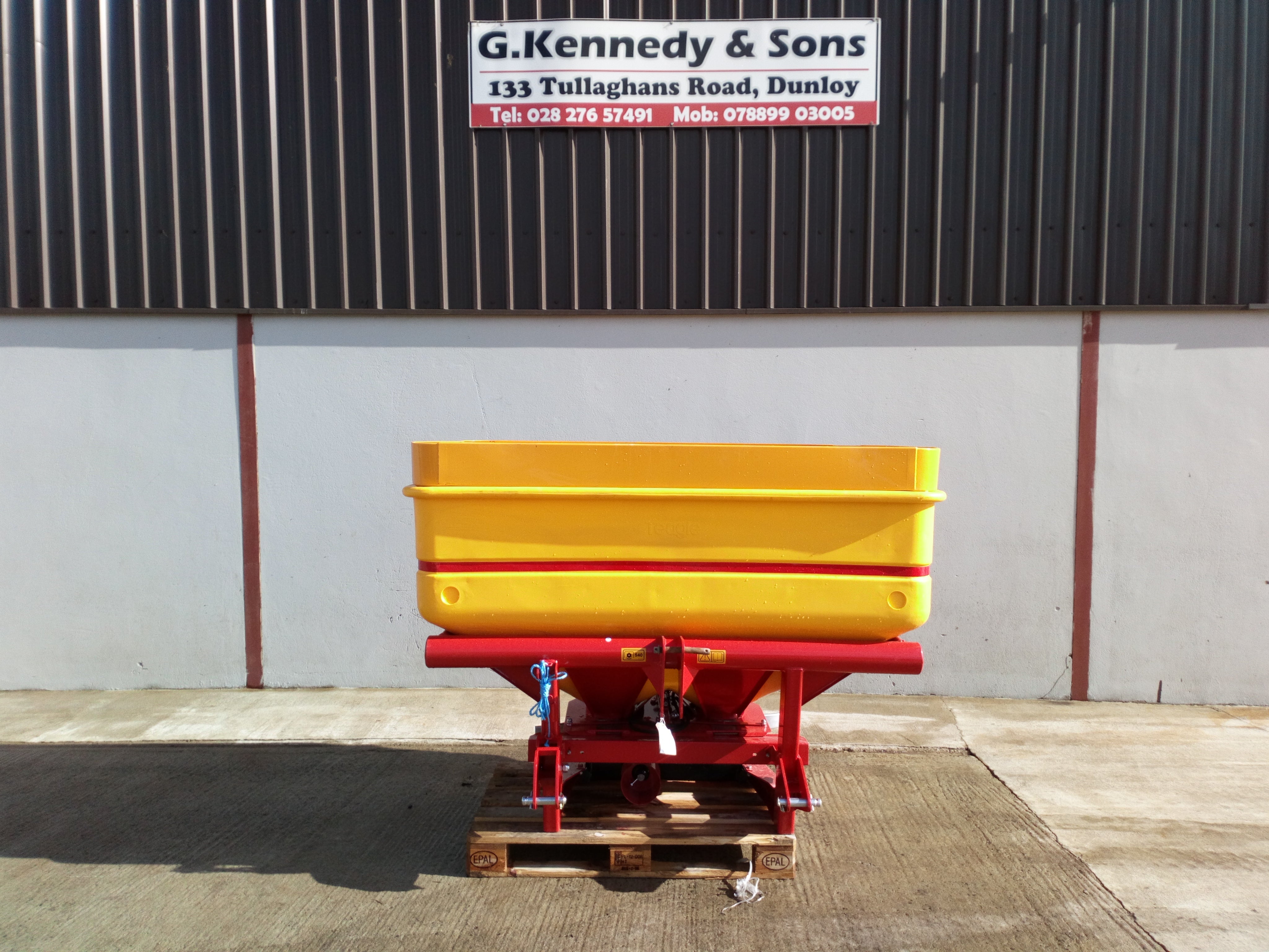 Teagle XT48 Fertilizer Sower – Gerard Kennedy & Sons (Farm Machinery & Agri Equipment)