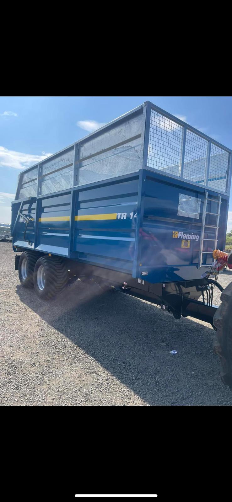 Fleming 14 Tonne Silage Trailer – Gerard Kennedy & Sons (Farm Machinery ...