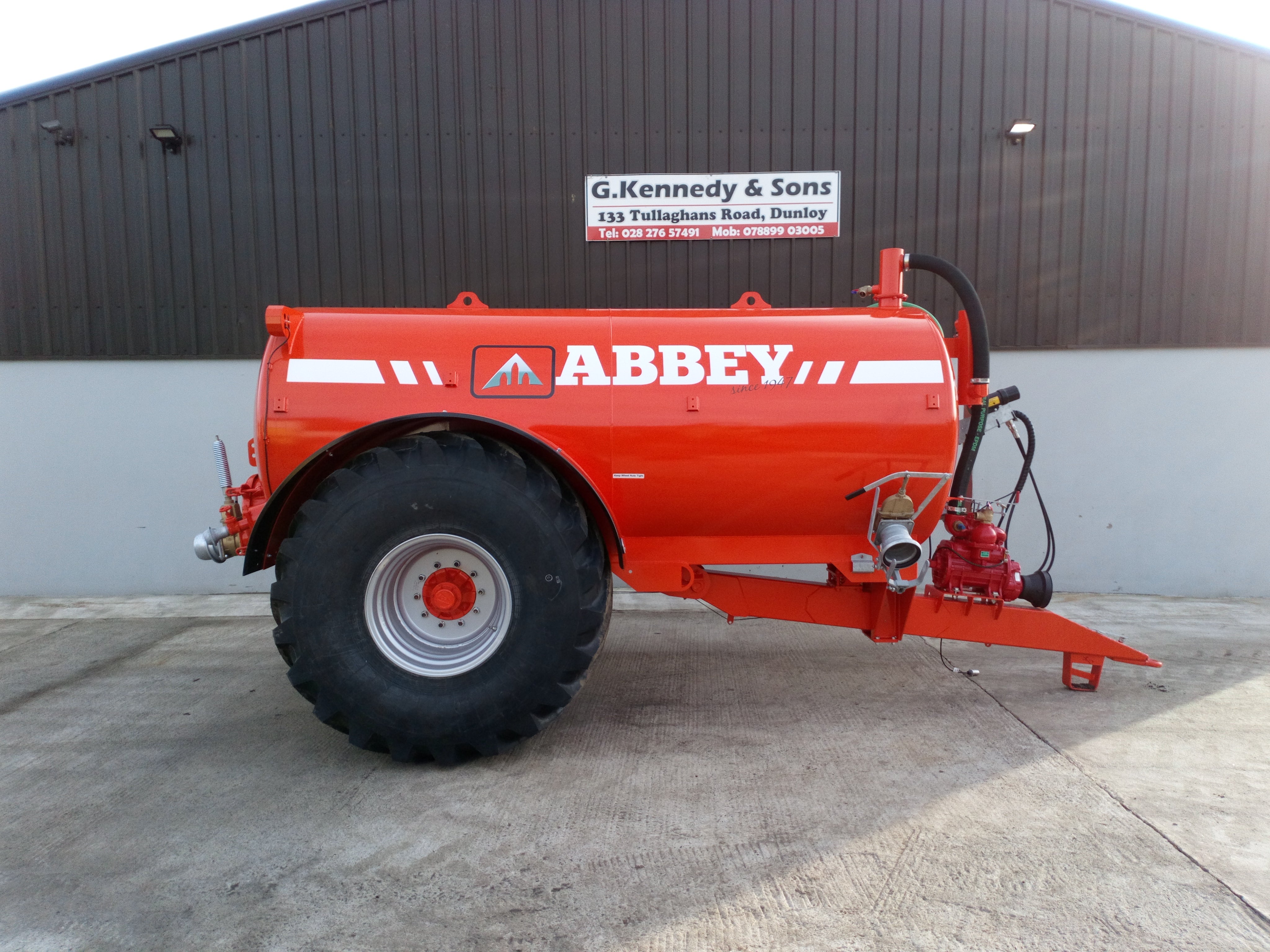 Slurry Tankers – Gerard Kennedy & Sons (Farm Machinery & Agri Equipment)