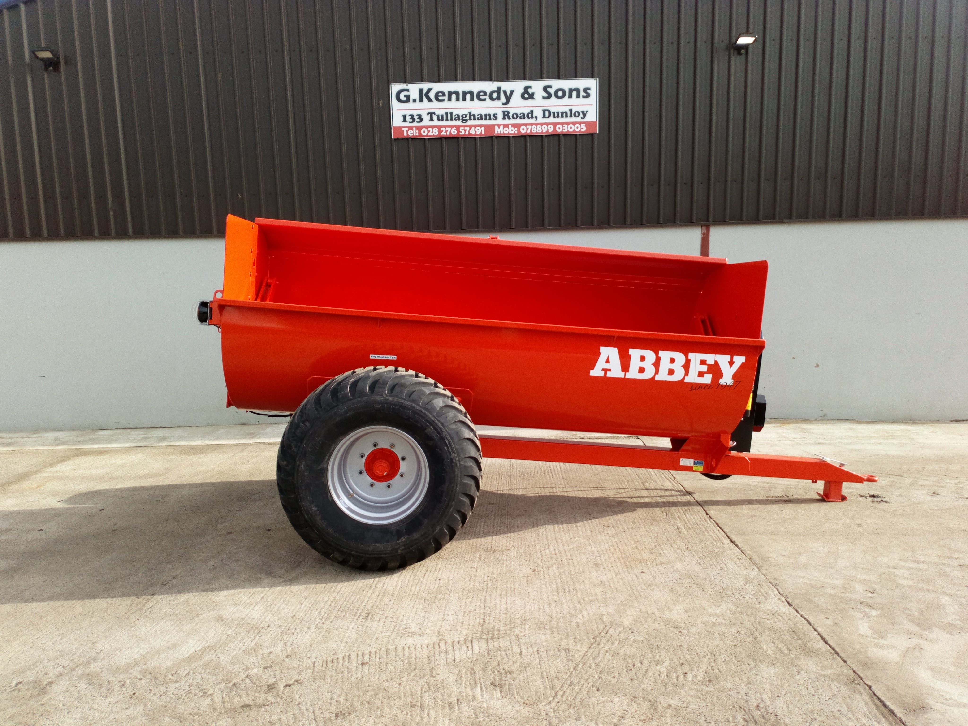 Abbey 2070 Side Spreader – Gerard Kennedy & Sons (Farm Machinery & Agri ...
