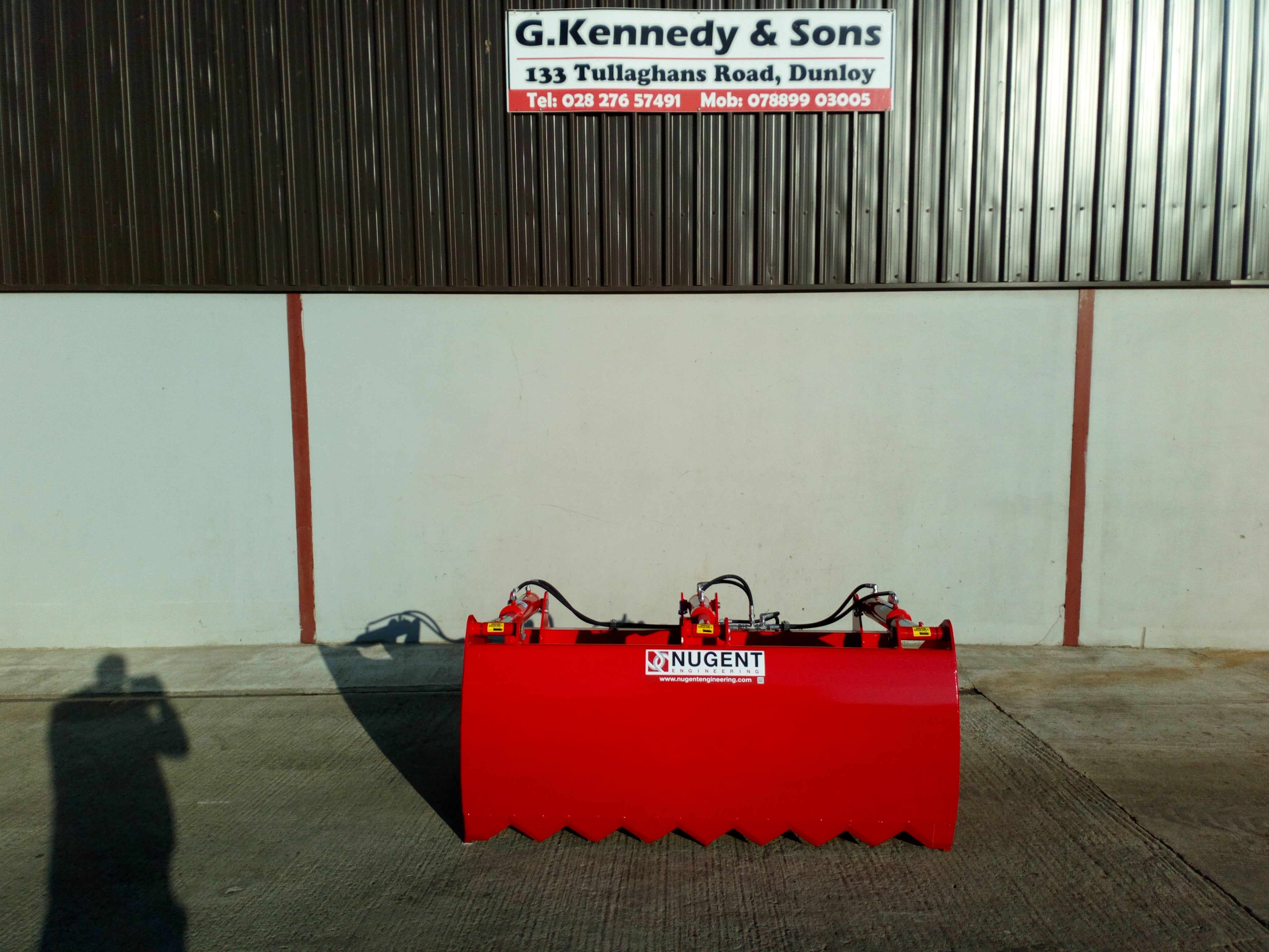 Nugent 5FT 10" Shear Grab – Gerard Kennedy & Sons (Farm Machinery ...