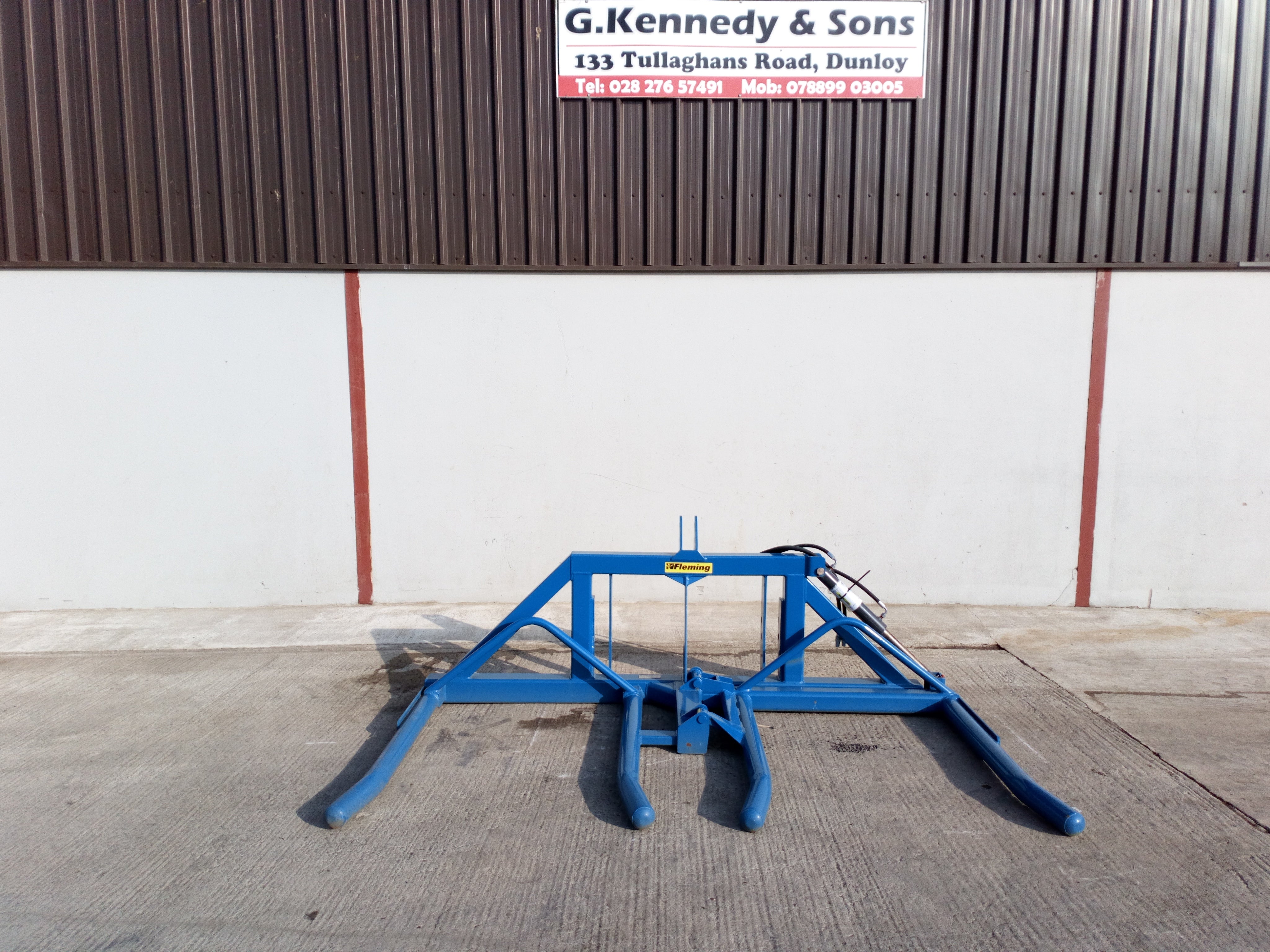 Fleming Double Bale Lifter – Gerard Kennedy & Sons (Farm Machinery ...