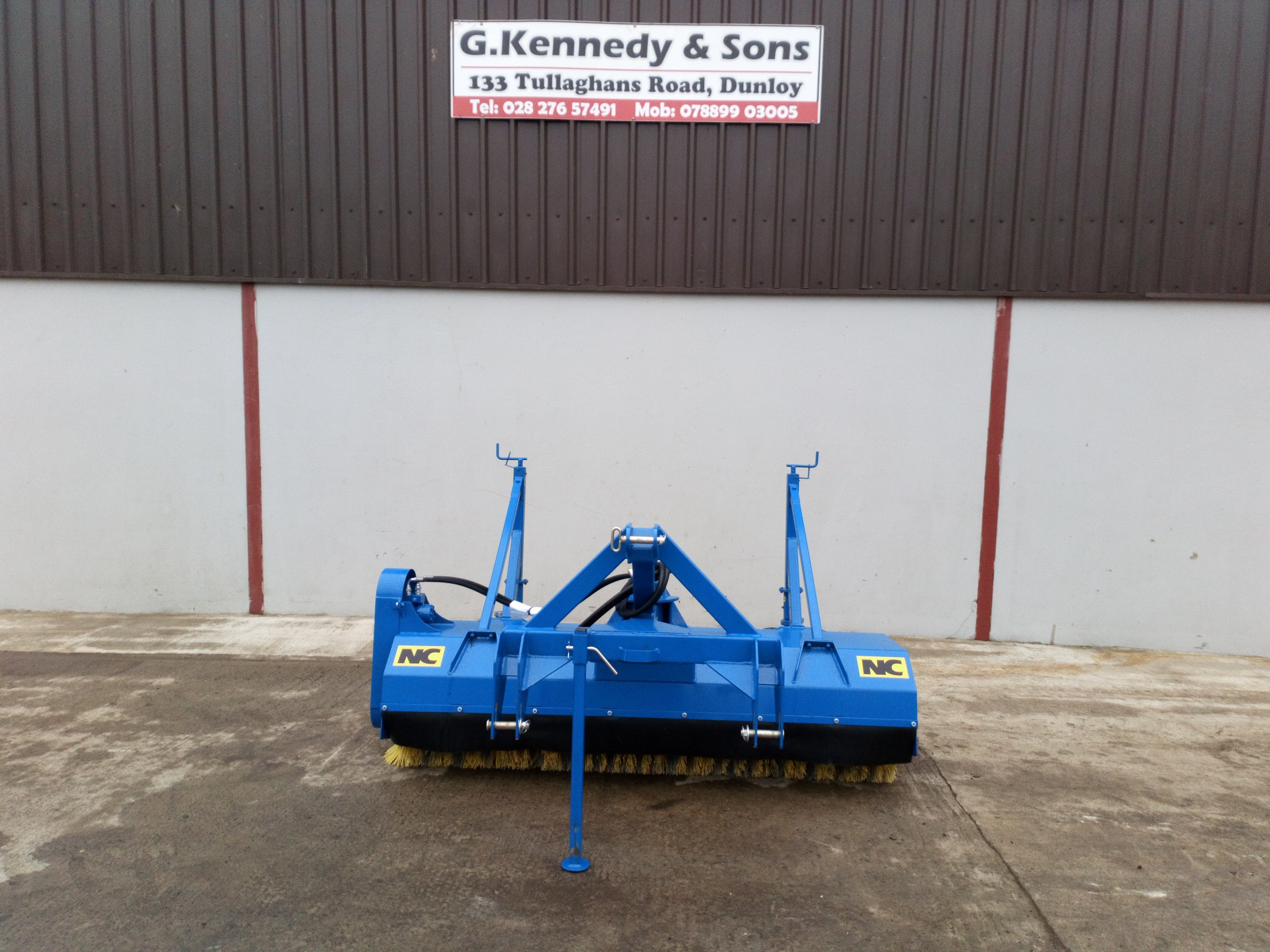NC 7FT Rotary Sweeper – Gerard Kennedy & Sons (Farm Machinery & Agri ...