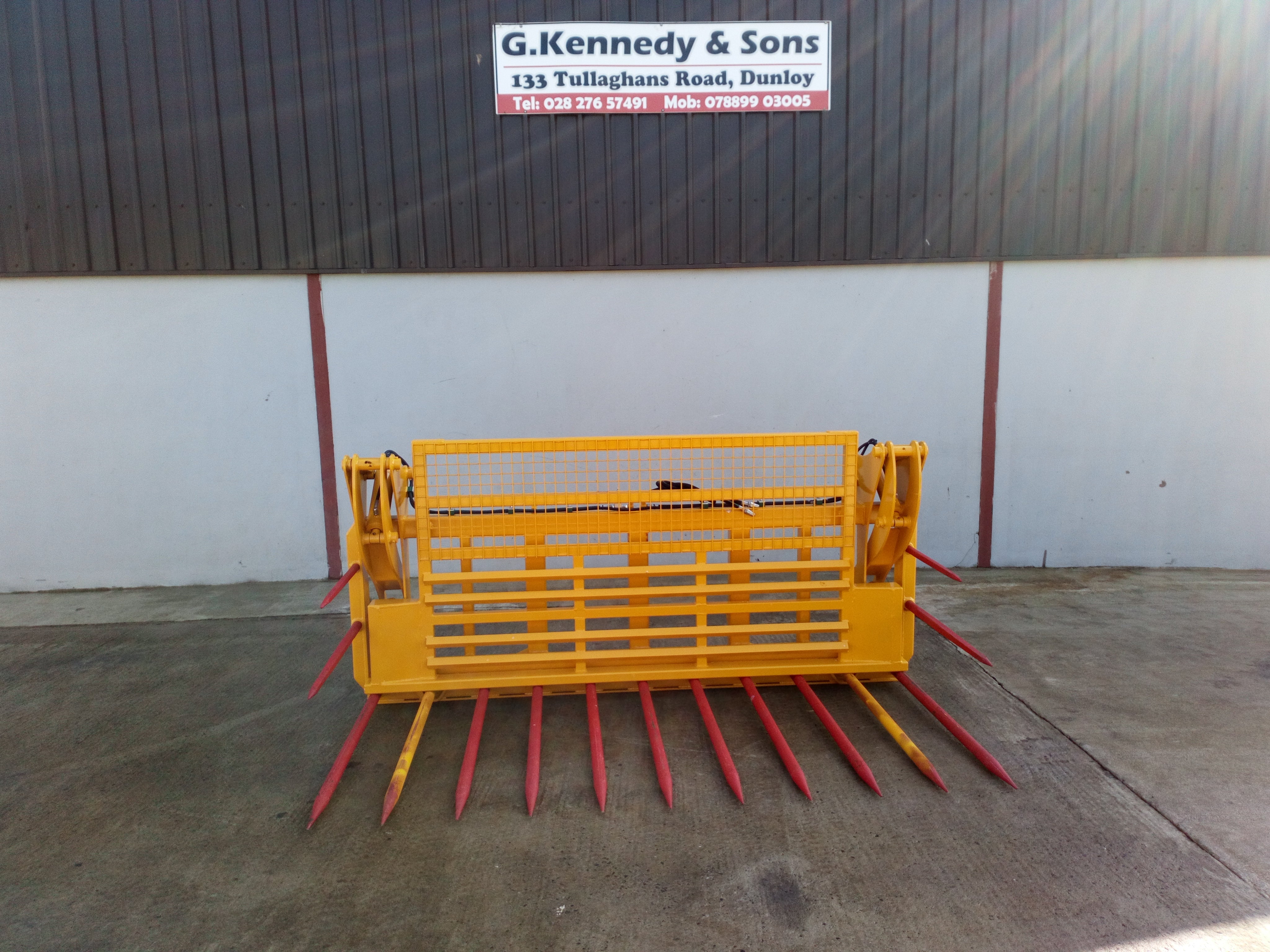 Johnston 9FT Push Off Buckrake – Gerard Kennedy & Sons (Farm Machinery ...