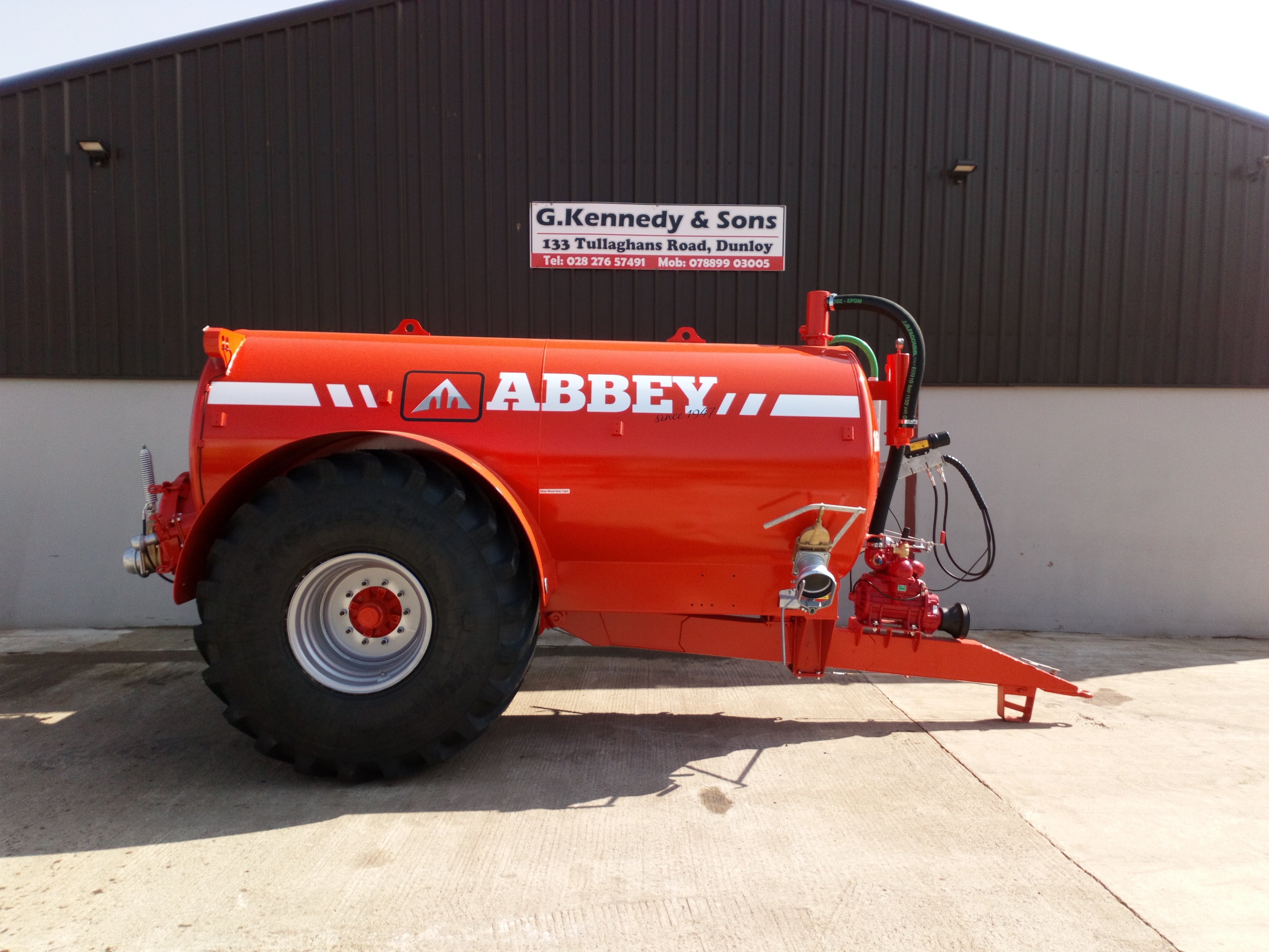 Abbey 1600R Premium Plus Slurry Tanker – Gerard Kennedy & Sons (Farm ...
