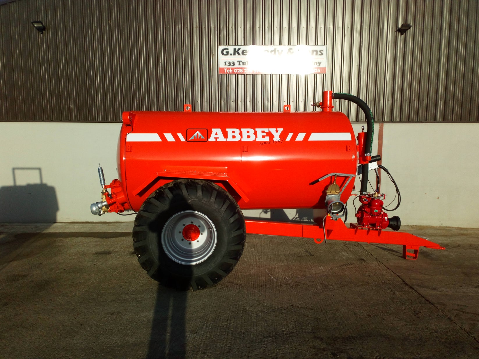 Abbey 1300 Gallon Slurry Tanker – Gerard Kennedy & Sons (Farm Machinery ...
